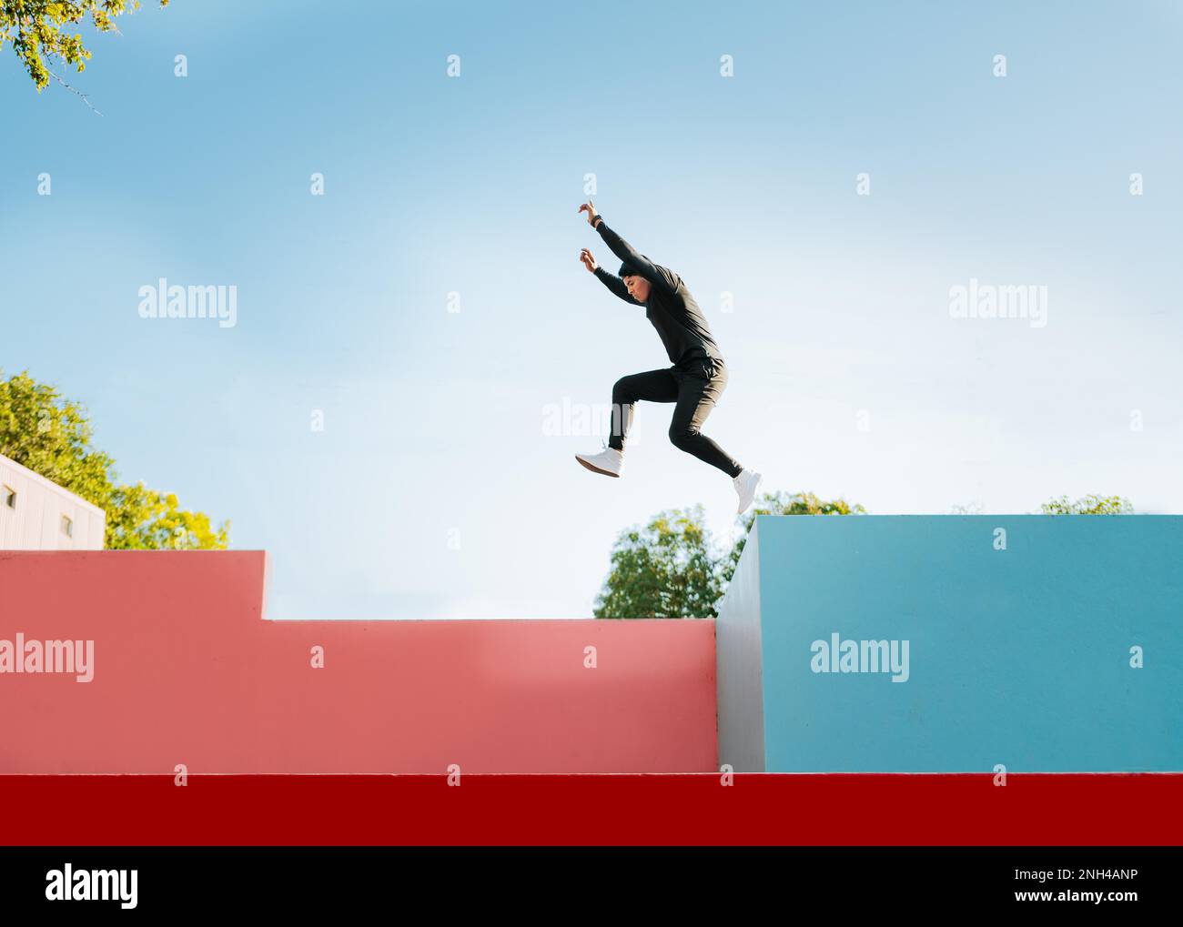 Parkour Jump Roll