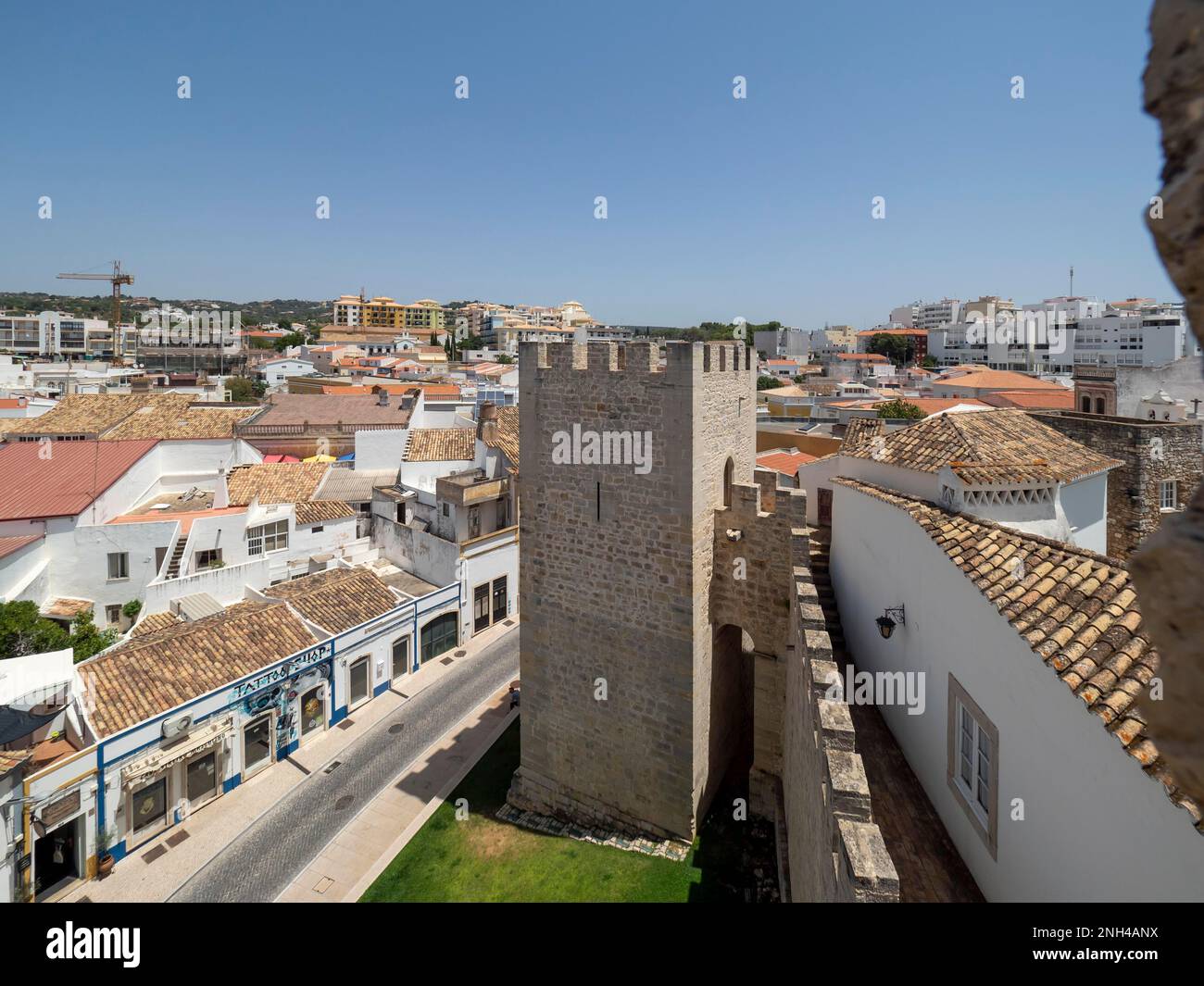 Portugal, Algarve, Faro District, Loule, Castelo de Loule Stock Photo ...