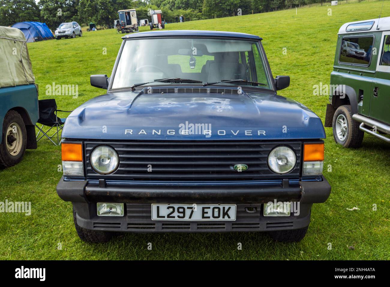 Range Rover. Heskin Steam Rally 2022 Stock Photo - Alamy
