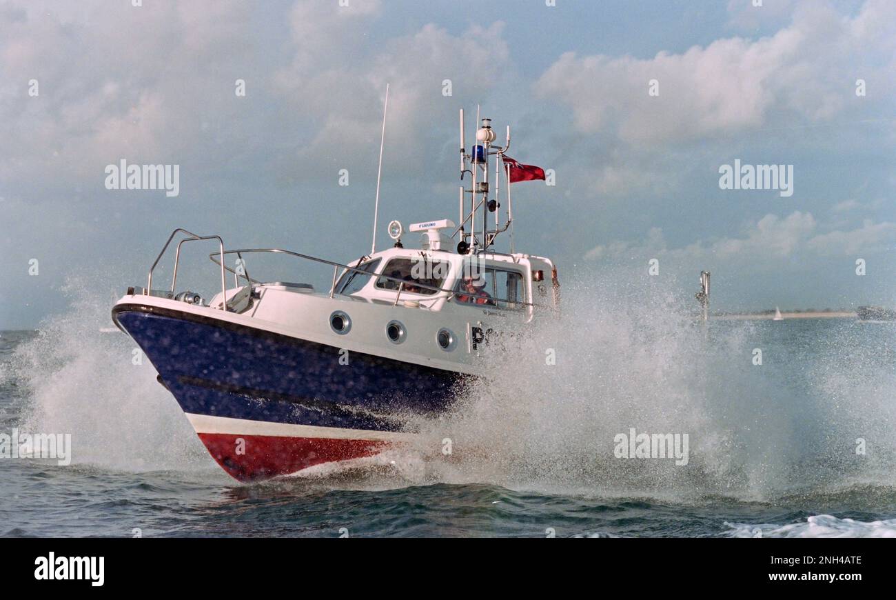 A patrol launch of the Marine Unit of Hampshire Constabulary Marine ...