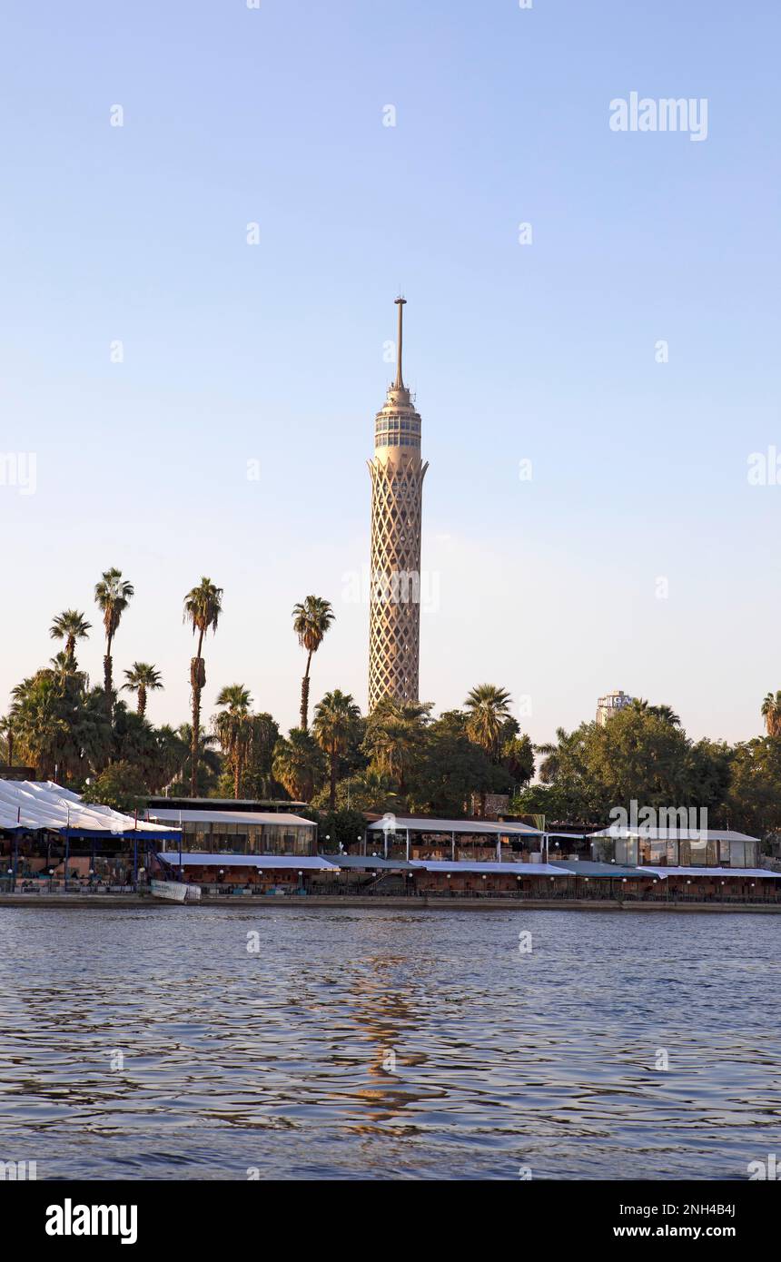Cairo TV Tower or el-Qahira Castle, Cairo, al-Qahira Governorate, Egypt ...