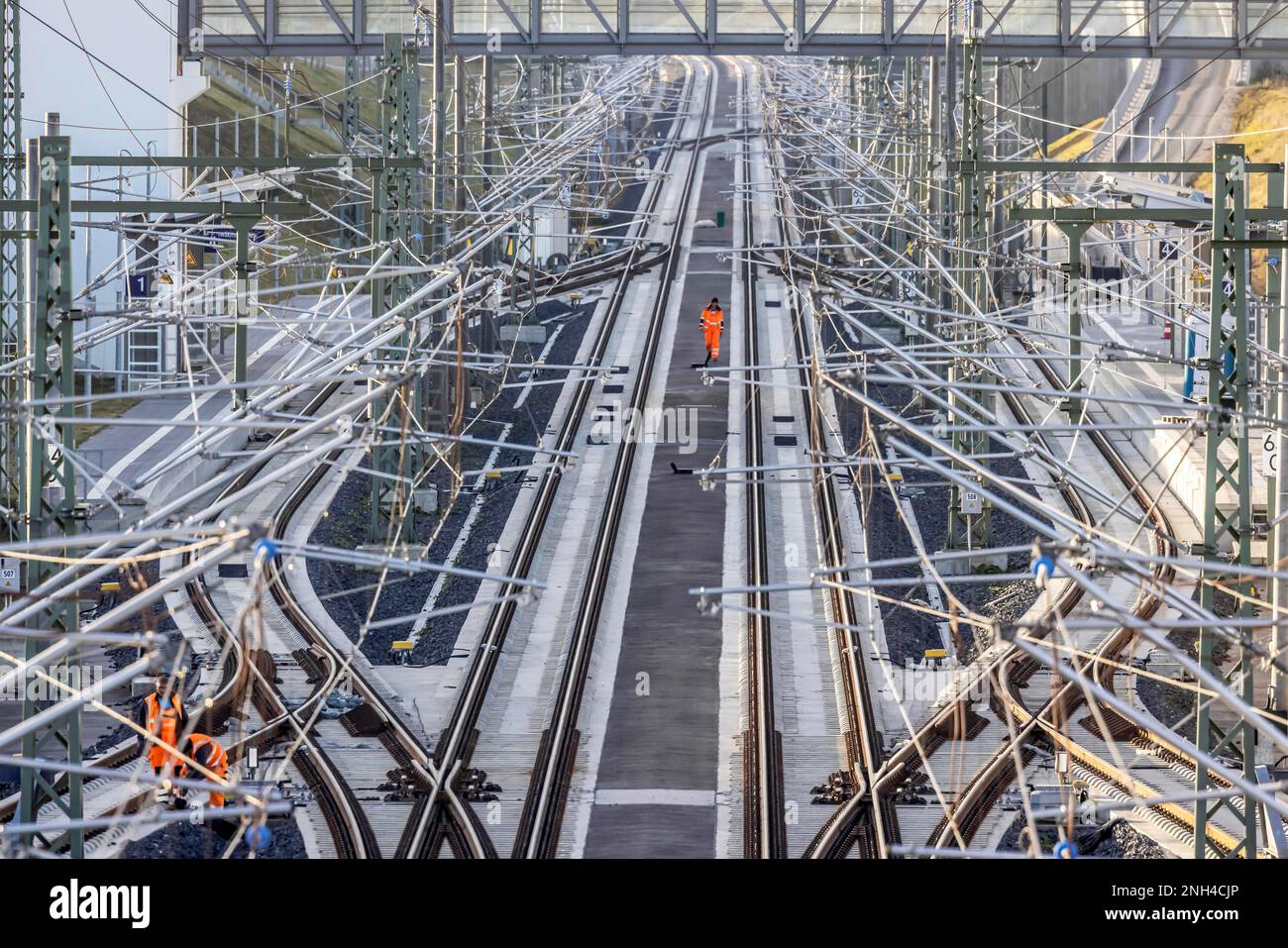 High-speed line SFS, line for high-speed traffic HGV of Deutsche Bahn ...