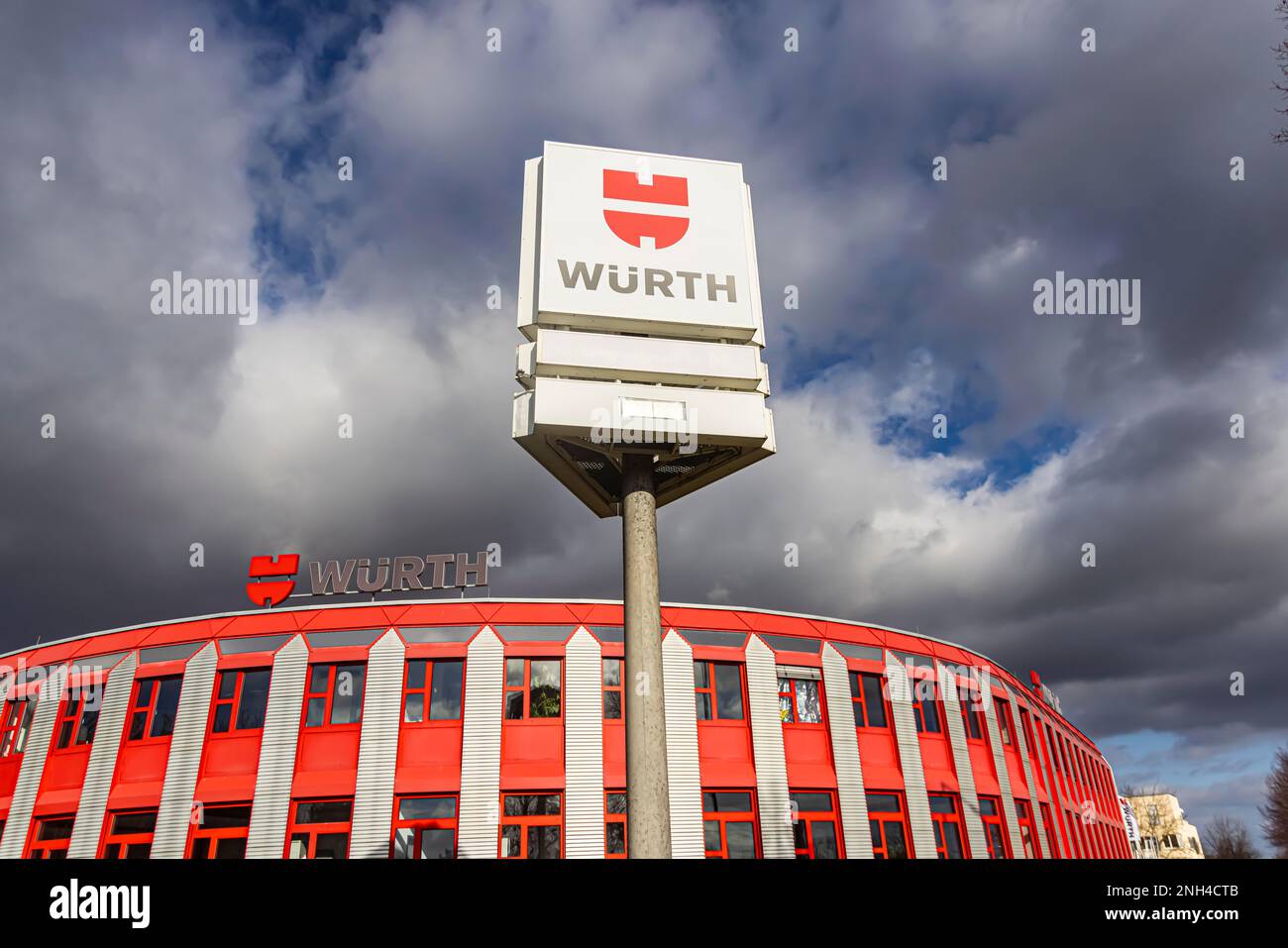 Wuerth, world market leader in fastening technology, building of the ...