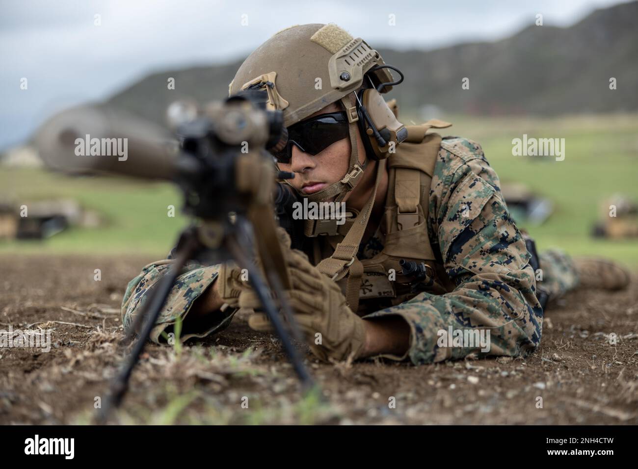 U.S. Marine Corps Pfc. Gabriel Ramos, an infantryman with 3d Littoral ...