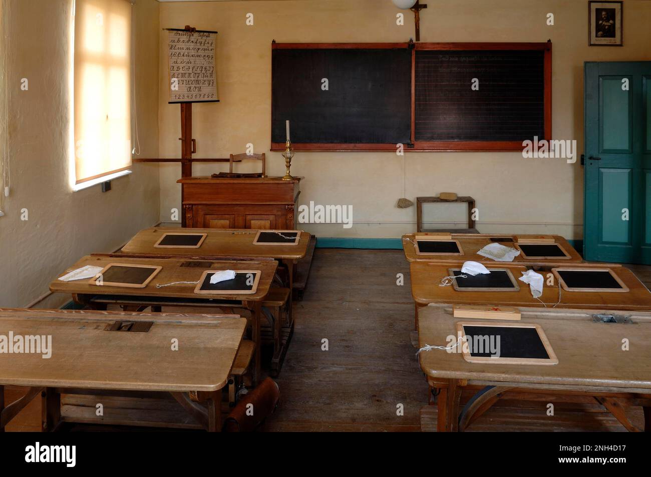 Classroom, 1935, in the schoolhouse, built in 1801, Franconian Open Air ...