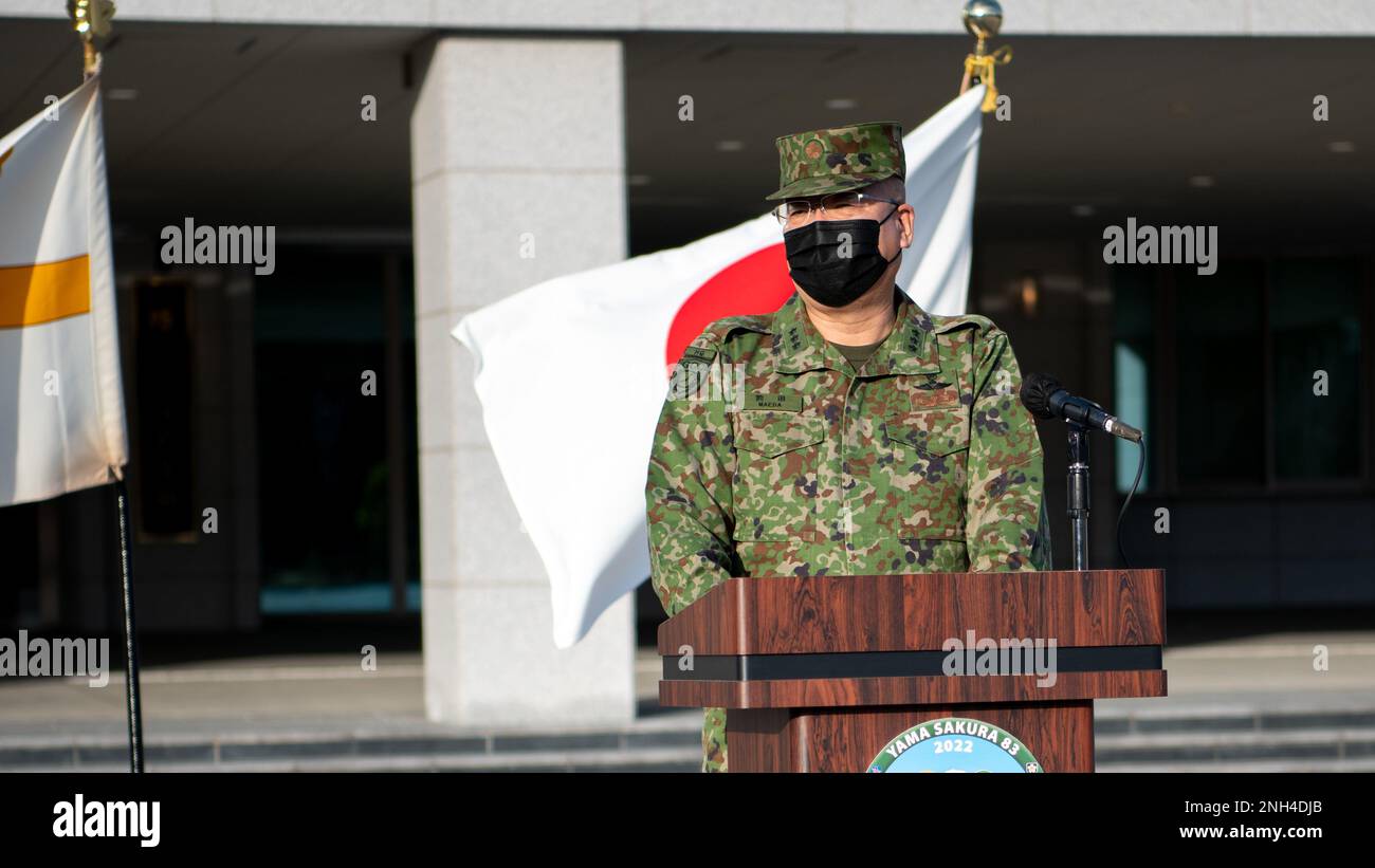 Lt. Gen. Tadao Maeda, Commanding General, Ground Component Command ...
