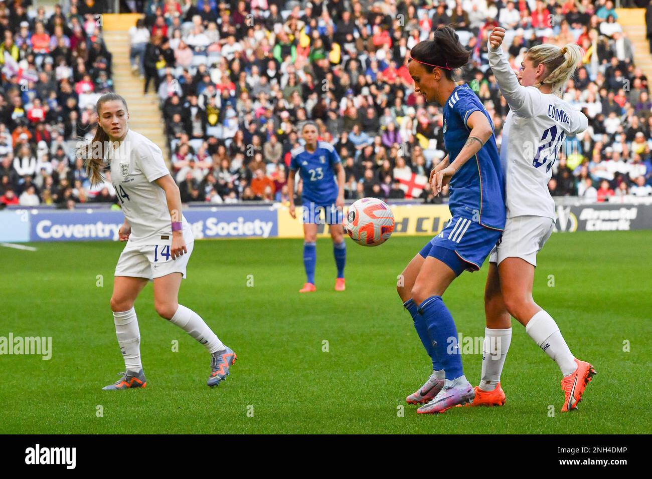 CBS Arena, Coventry, UK. 19th Feb, 2023. Arnold Clark Cup Football ...