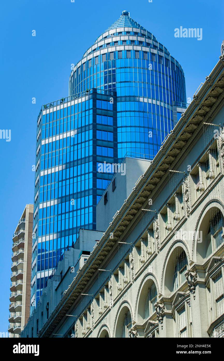New York. Manhattan. Modern Architecture downtown Stock Photo - Alamy