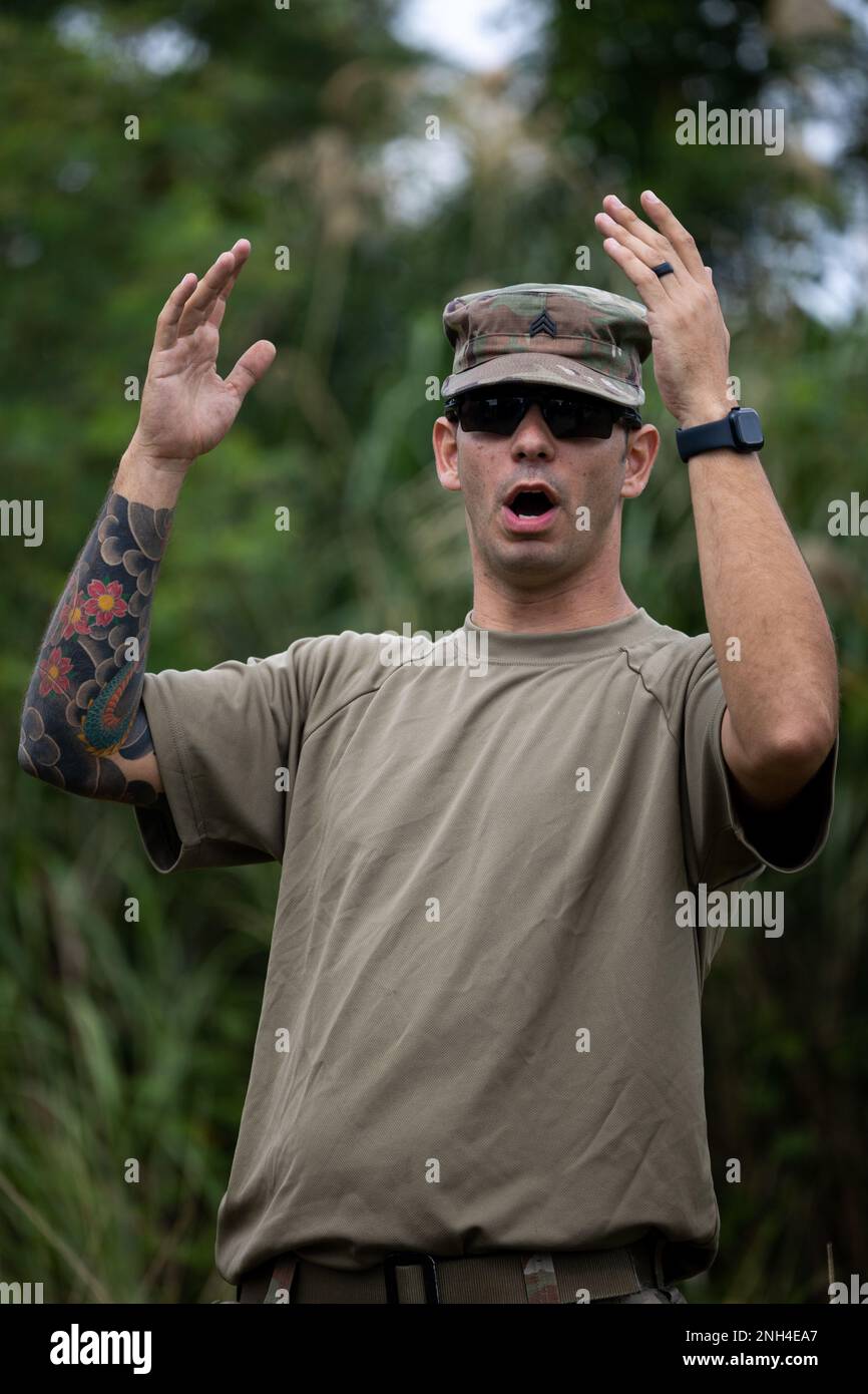 U.S. Army Sgt. Kyle Johnson, a patriot launching operator-maintainer ...