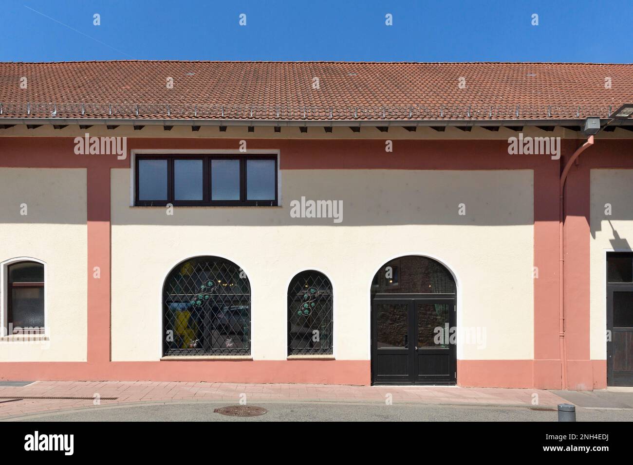Civic hall, cultural and event centre of the city of Alzey, former ...