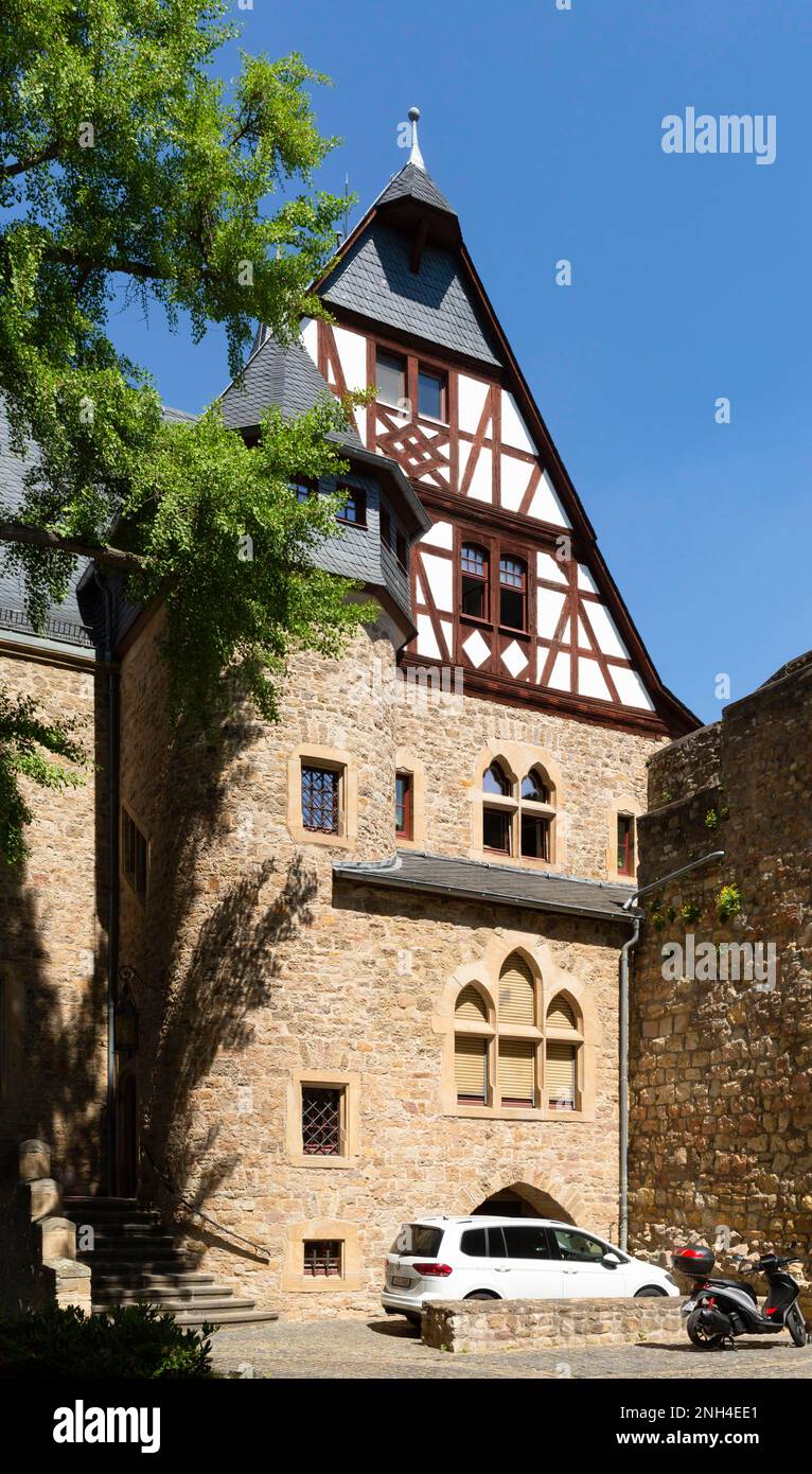 Alzey Castle, today Alzey District Court and girls boarding school ...