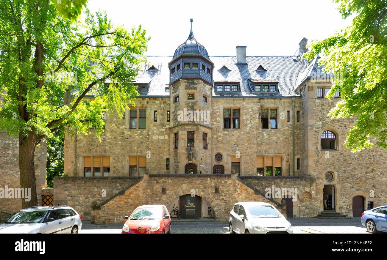 Alzey Castle, today Alzey District Court and girls boarding school ...