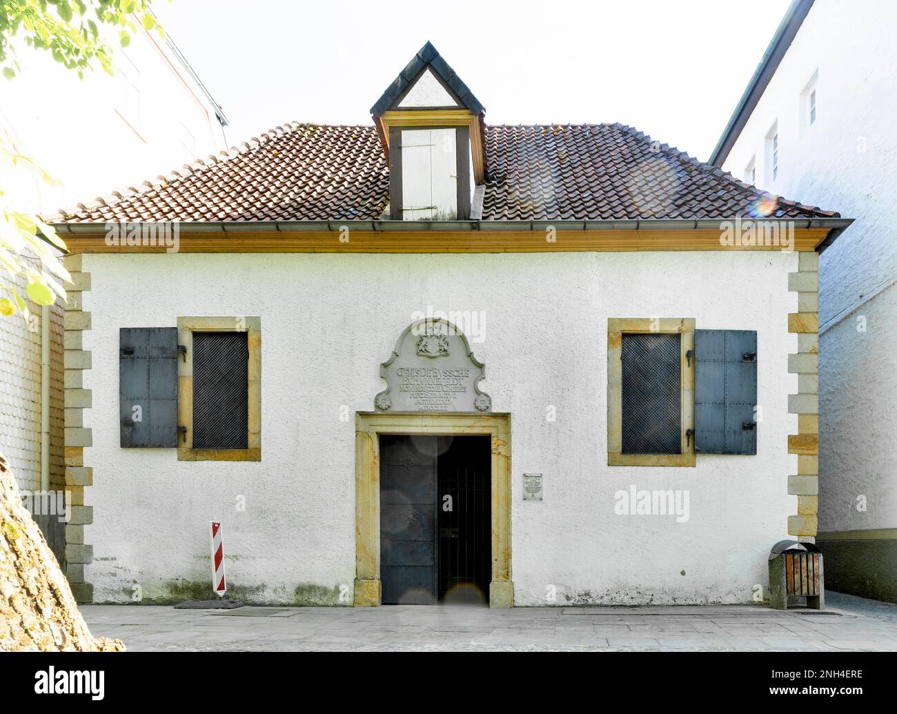 Huennefeld mortuary from 1752, burial place of the von dem Busche ...