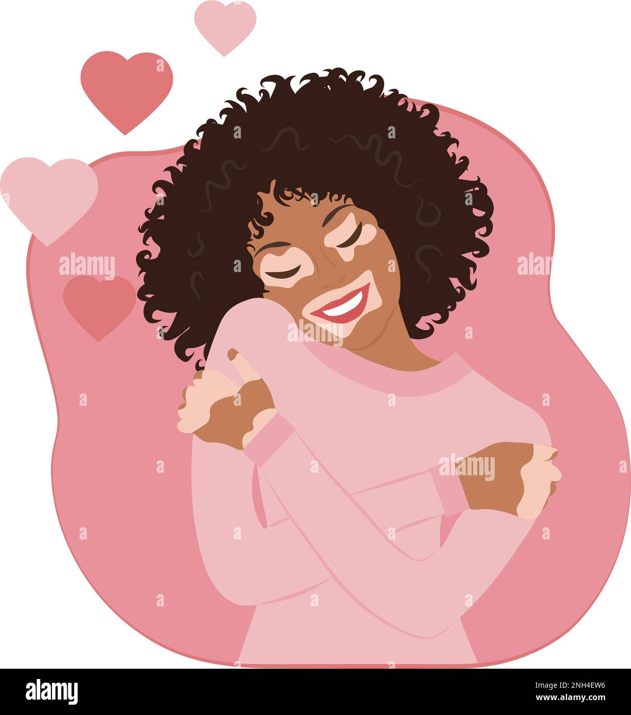 Beautiful cute smiling woman Stock Vector Images - Alamy