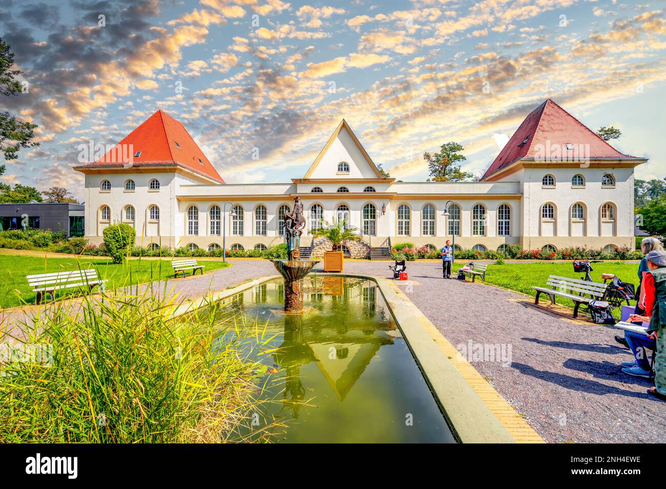 Bad Koesen, Naumburg an der Saale, Germany Stock Photo - Alamy