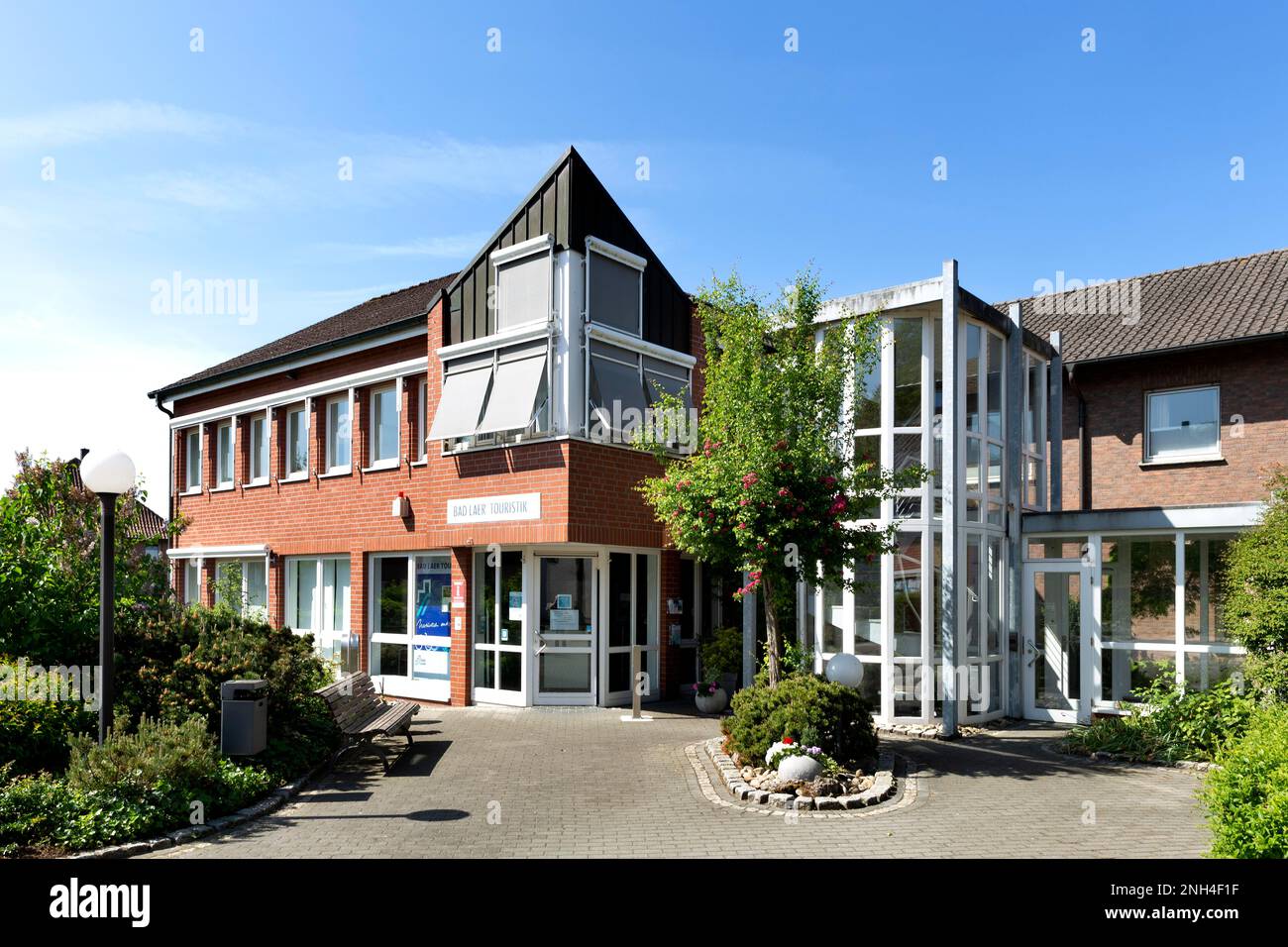 Town Hall and Tourist Information, Bad Laer, Lower Saxony, Germany ...