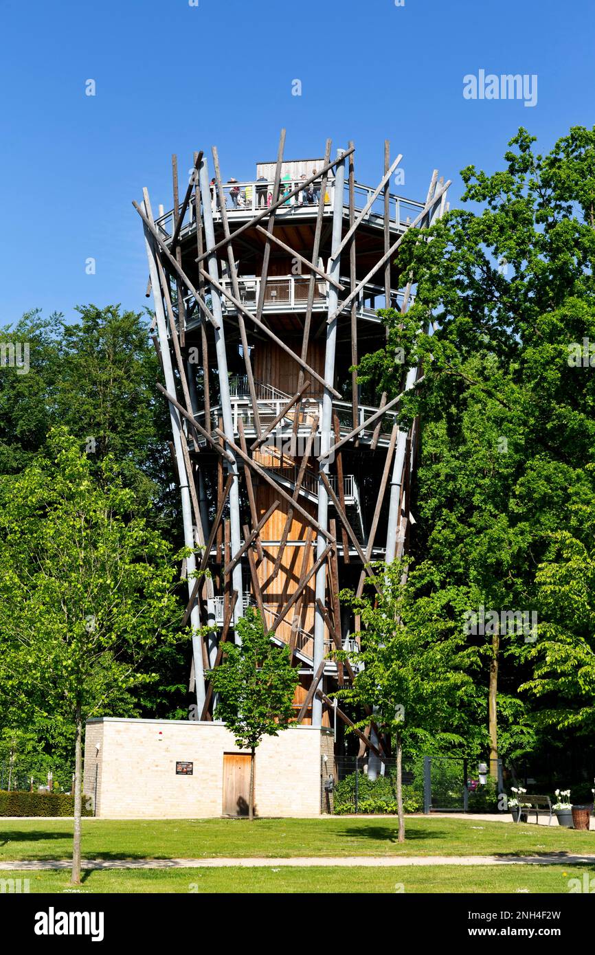 Treetop path, observation and access tower, State Horticultural Show ...