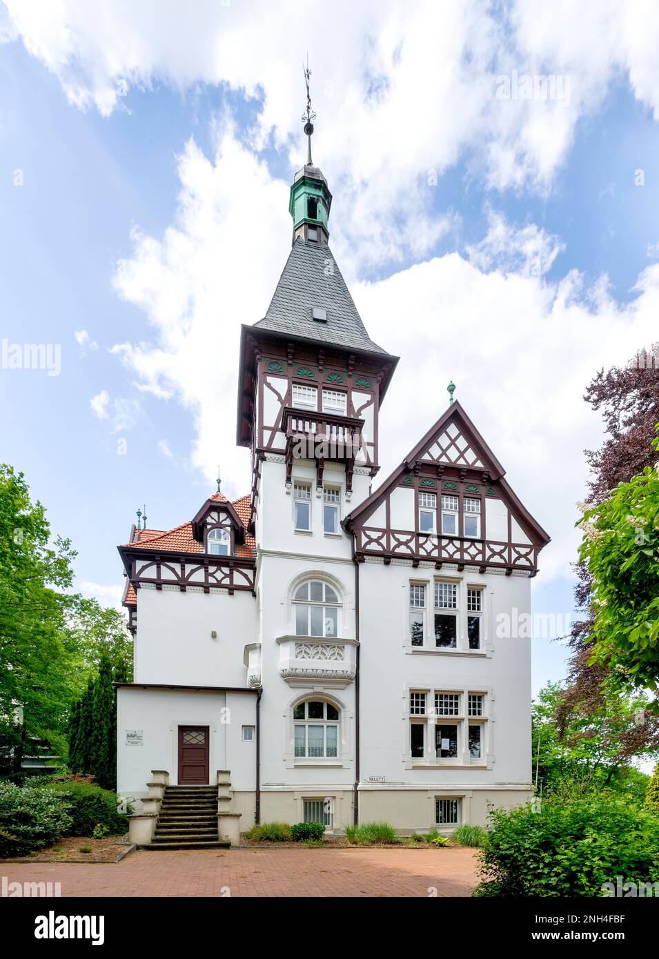 Museum Stahmer, entrepreneurs villa from 1900, Georgsmarienhuette ...