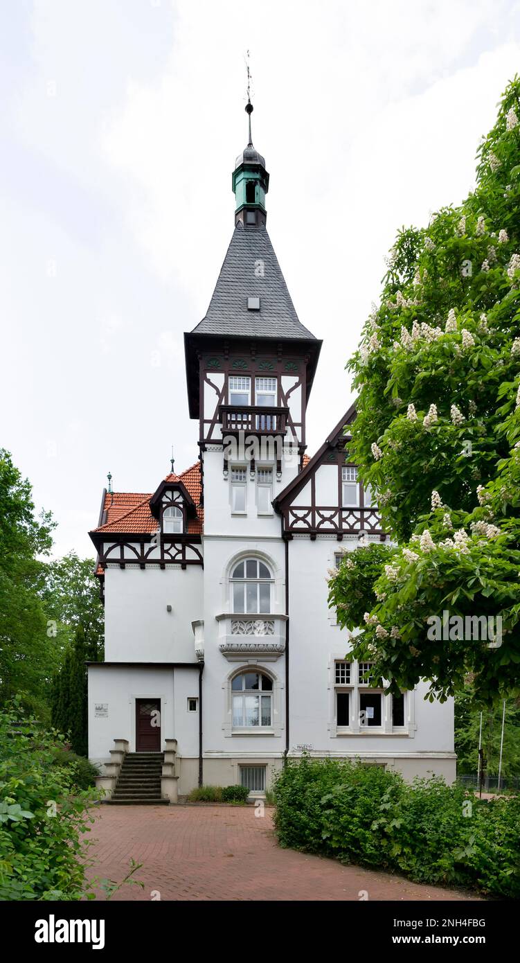 Museum Stahmer, entrepreneurs villa from 1900, Georgsmarienhuette ...