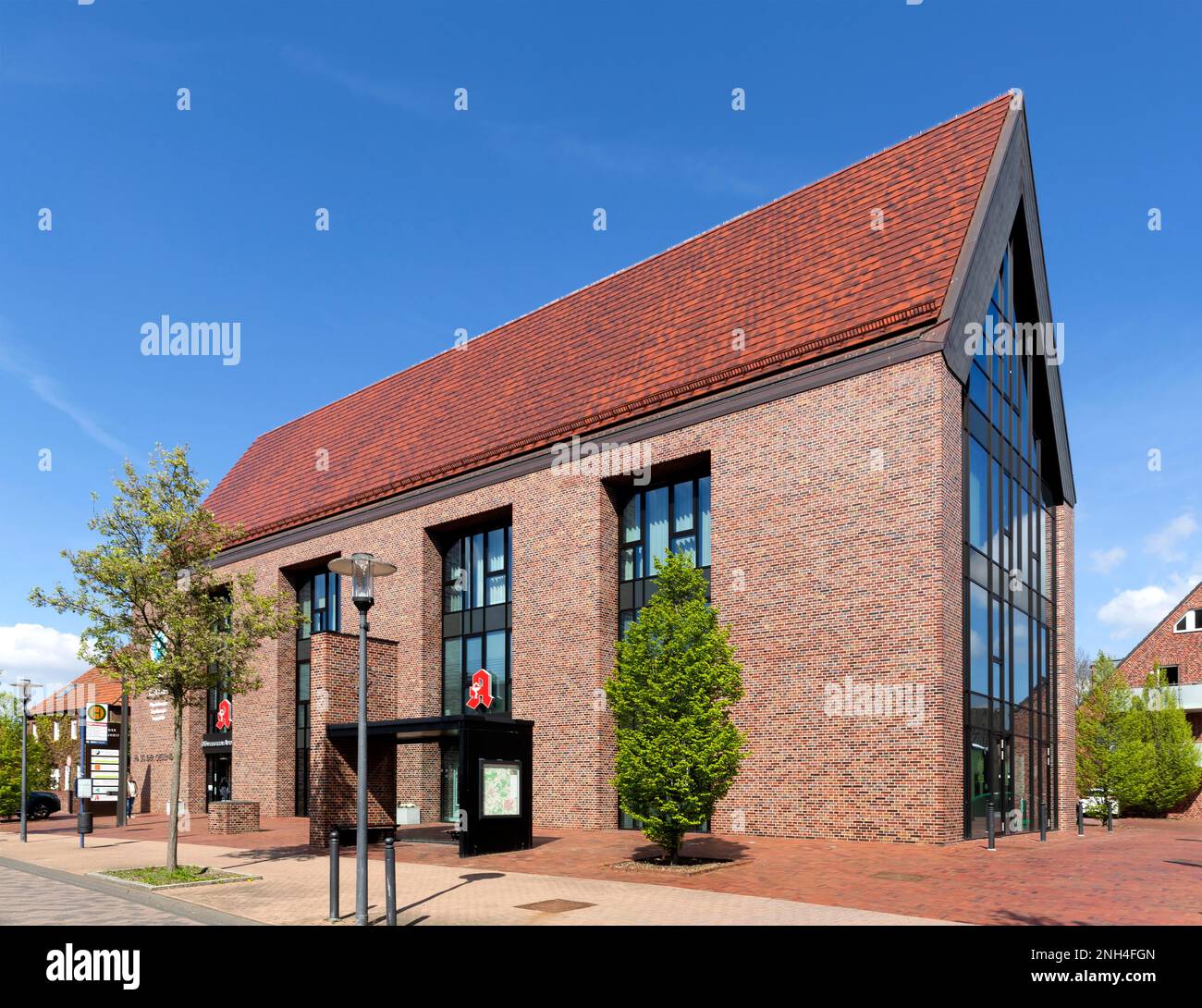 House of Health, Heiden, Muensterland, North Rhine-Westphalia, Germany ...