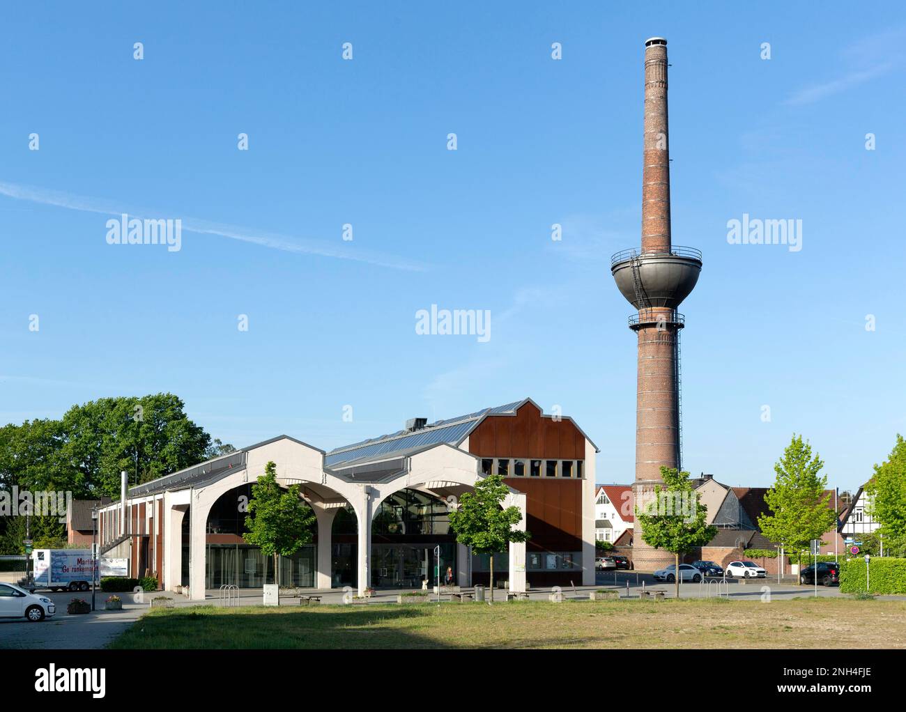 Annealing furnace hall of the former Gempt wire rope factory, now ...