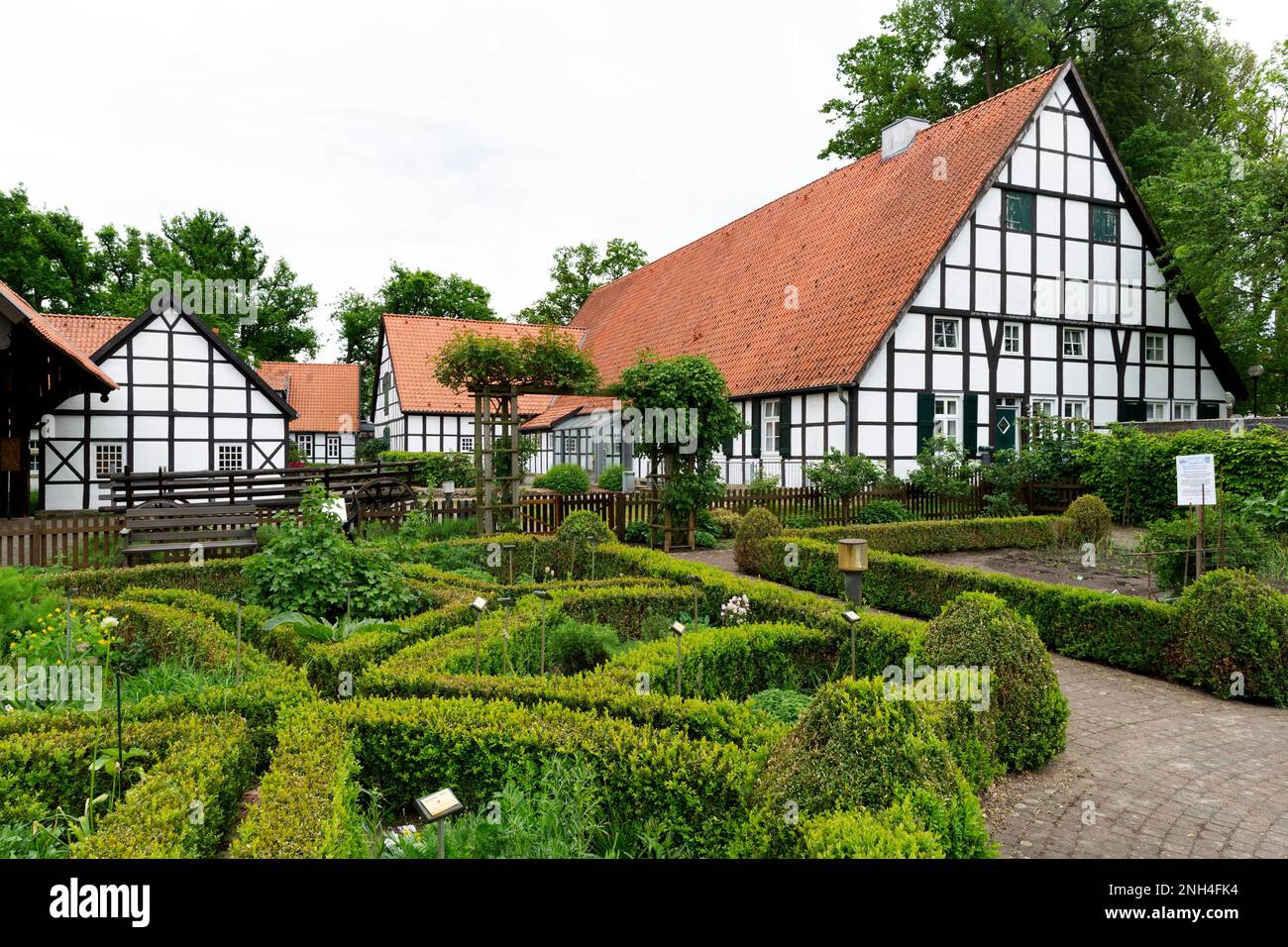 Schultenhof, former farm complex, now school museum and postal museum ...