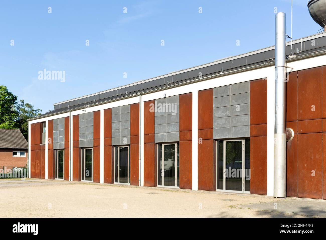 Annealing furnace hall of the former Gempt wire rope factory, now ...