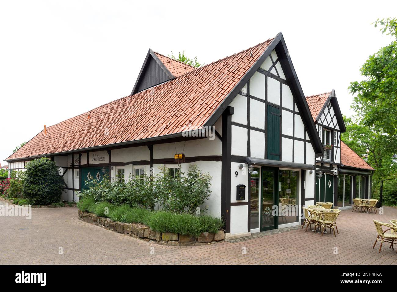 Schultenhof, former farm complex, now school museum and postal museum ...