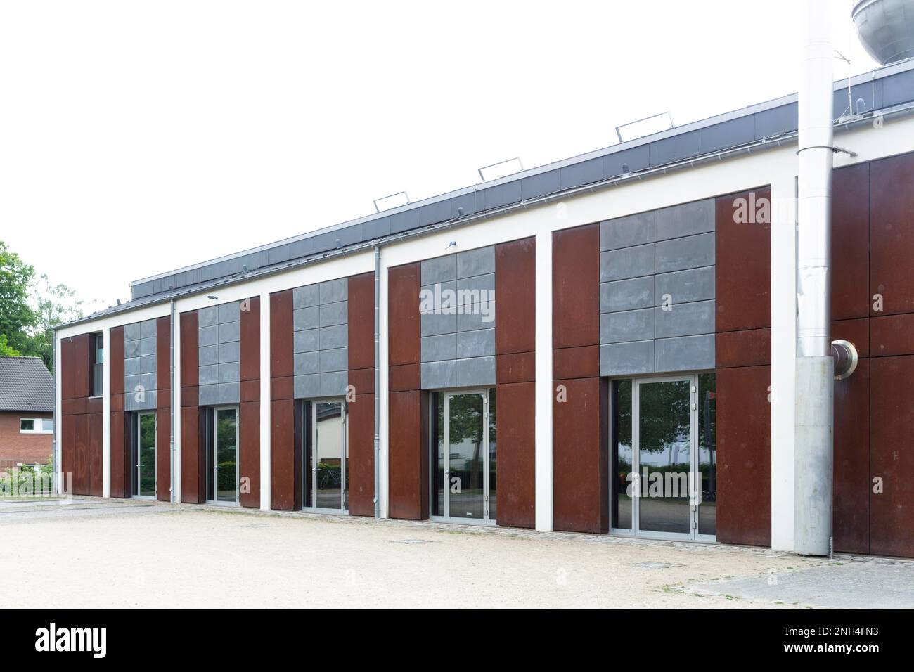 Annealing furnace hall of the former Gempt wire rope factory, now ...