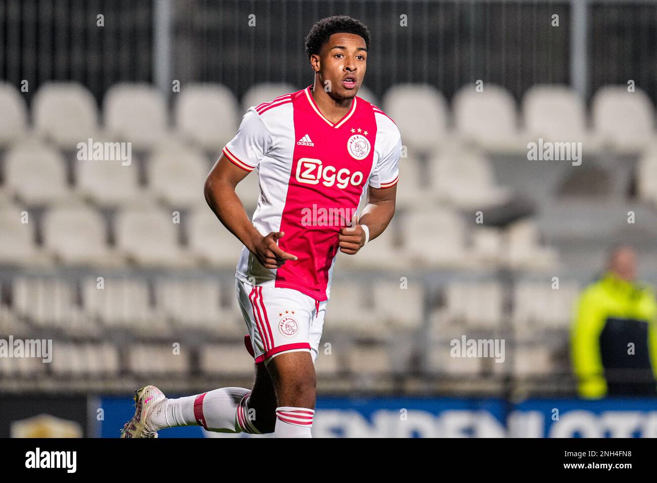 AMSTERDAM, NETHERLANDS - FEBRUARY 20: Silvano Vos of Jong Ajax during ...