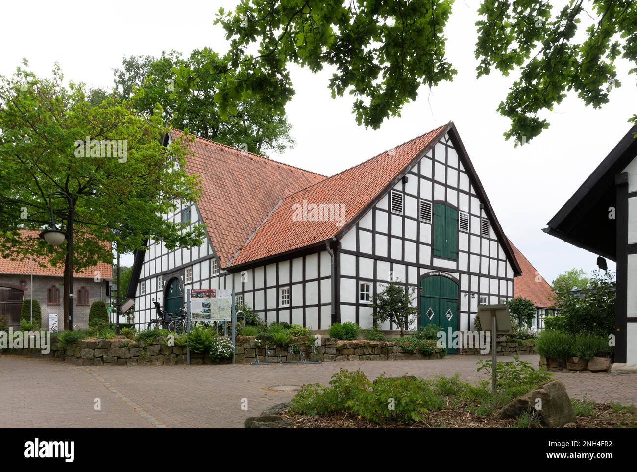 Schultenhof, former farm complex, now school museum and postal museum ...