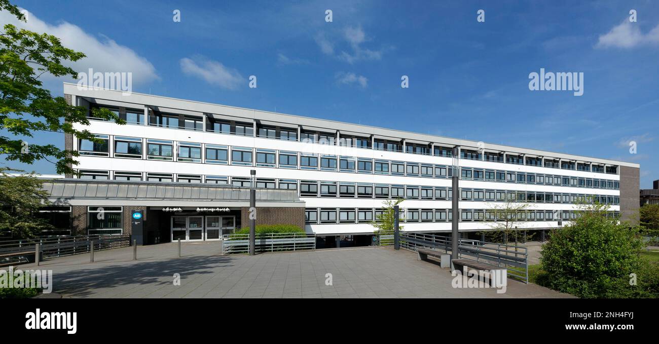 Osnabrueck University of Applied Sciences, Campus Westerberg, main building with administration ...
