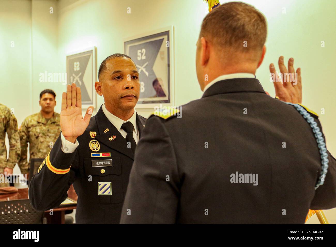 Maj. Quinten Thompson, a military advisor assigned to 2nd Battalion ...
