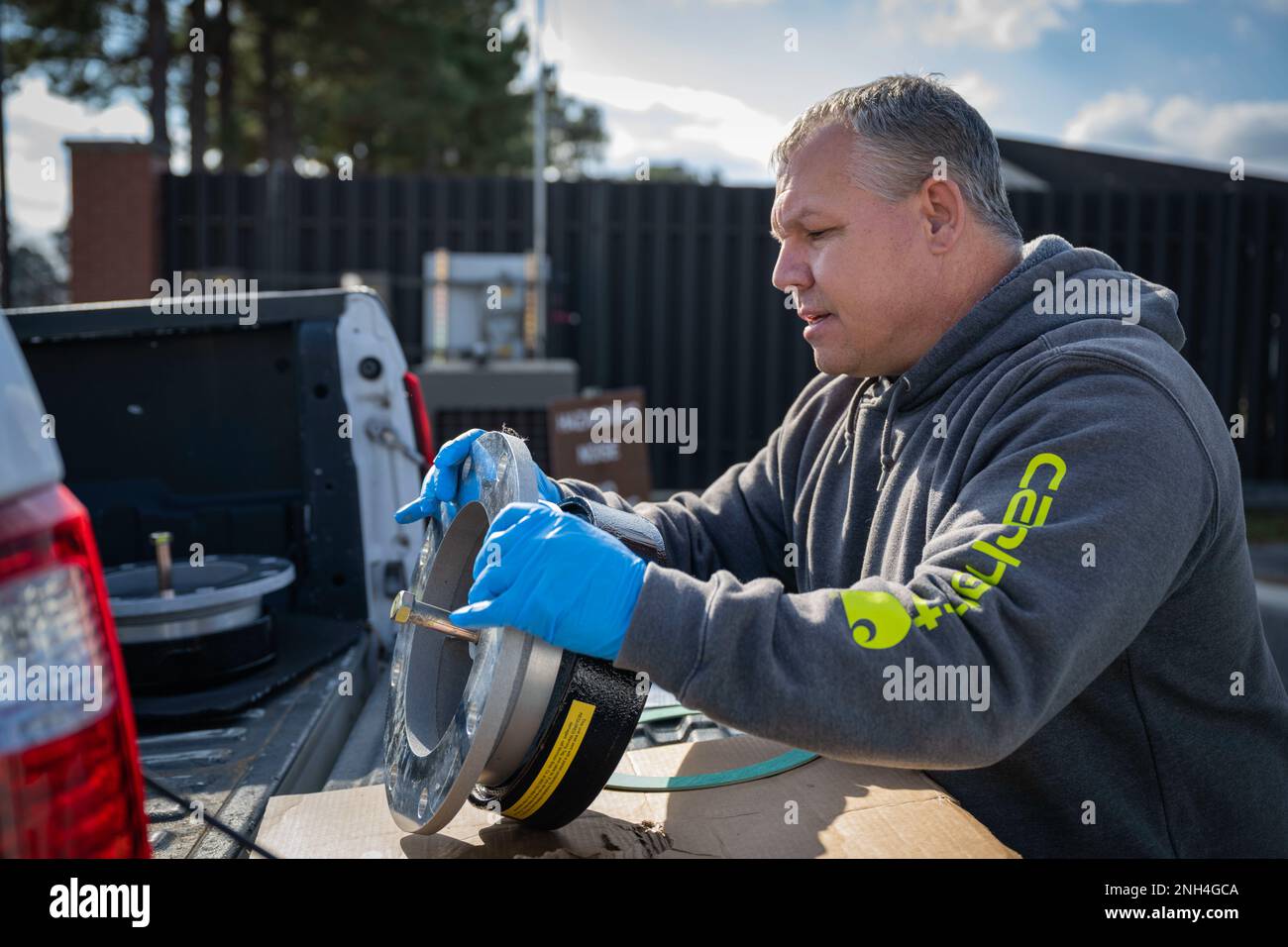 John Mathis, 4th Civil Engineer Squadron liquid fuels maintenance ...