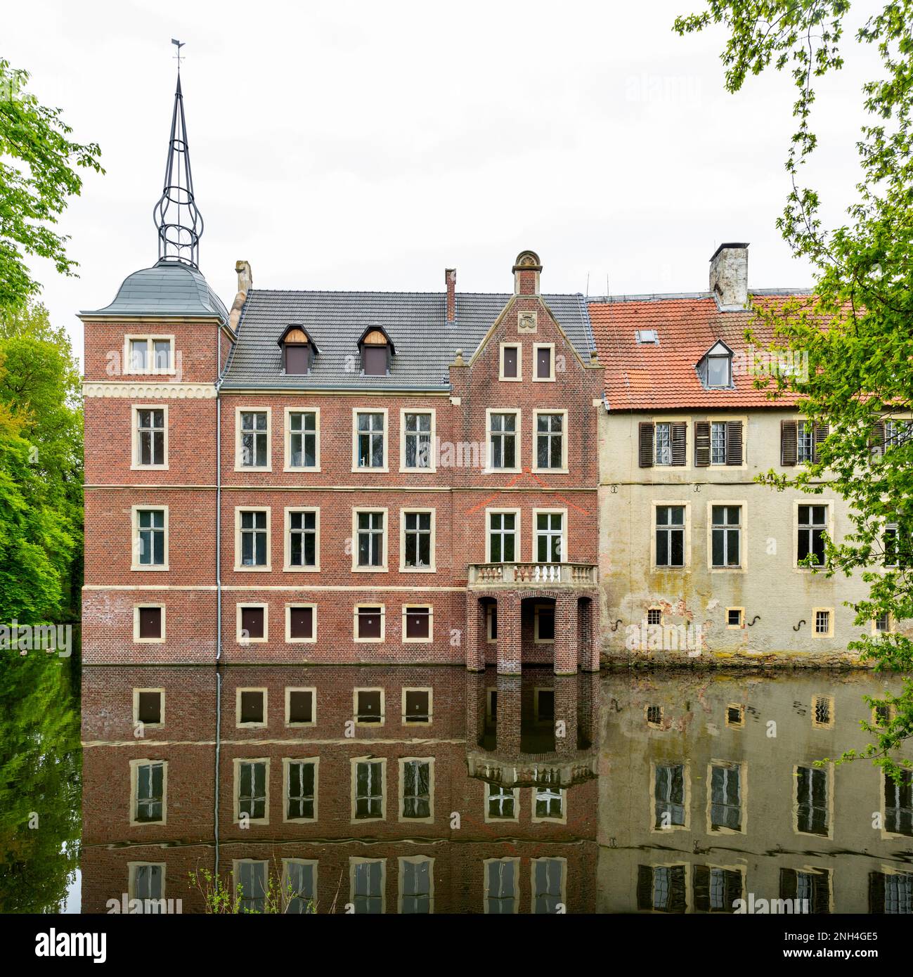 Wasserschloss Senden, Senden, Muensterland, North Rhine-Westphalia ...