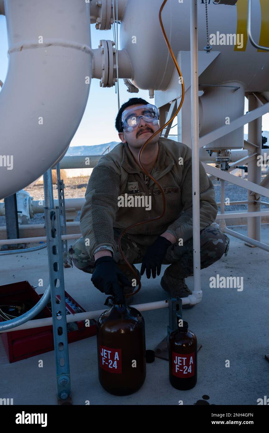 U.S. Air Force Senior Airman Jose Salazar, 49th Logistics Readiness ...