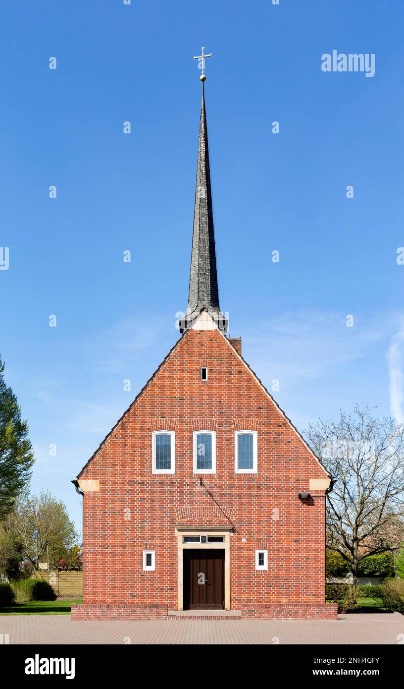 Evangelical Cross Church, Velen, Muensterland, North Rhine-Westphalia ...