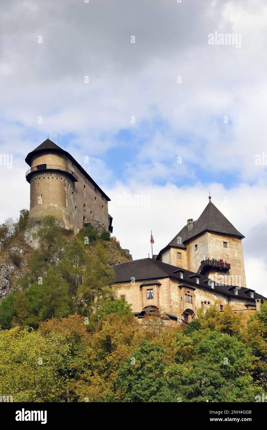 Orava Castle, Oravský hrad, Árva vára, Arwaburg, Slovakia, Slovensko ...