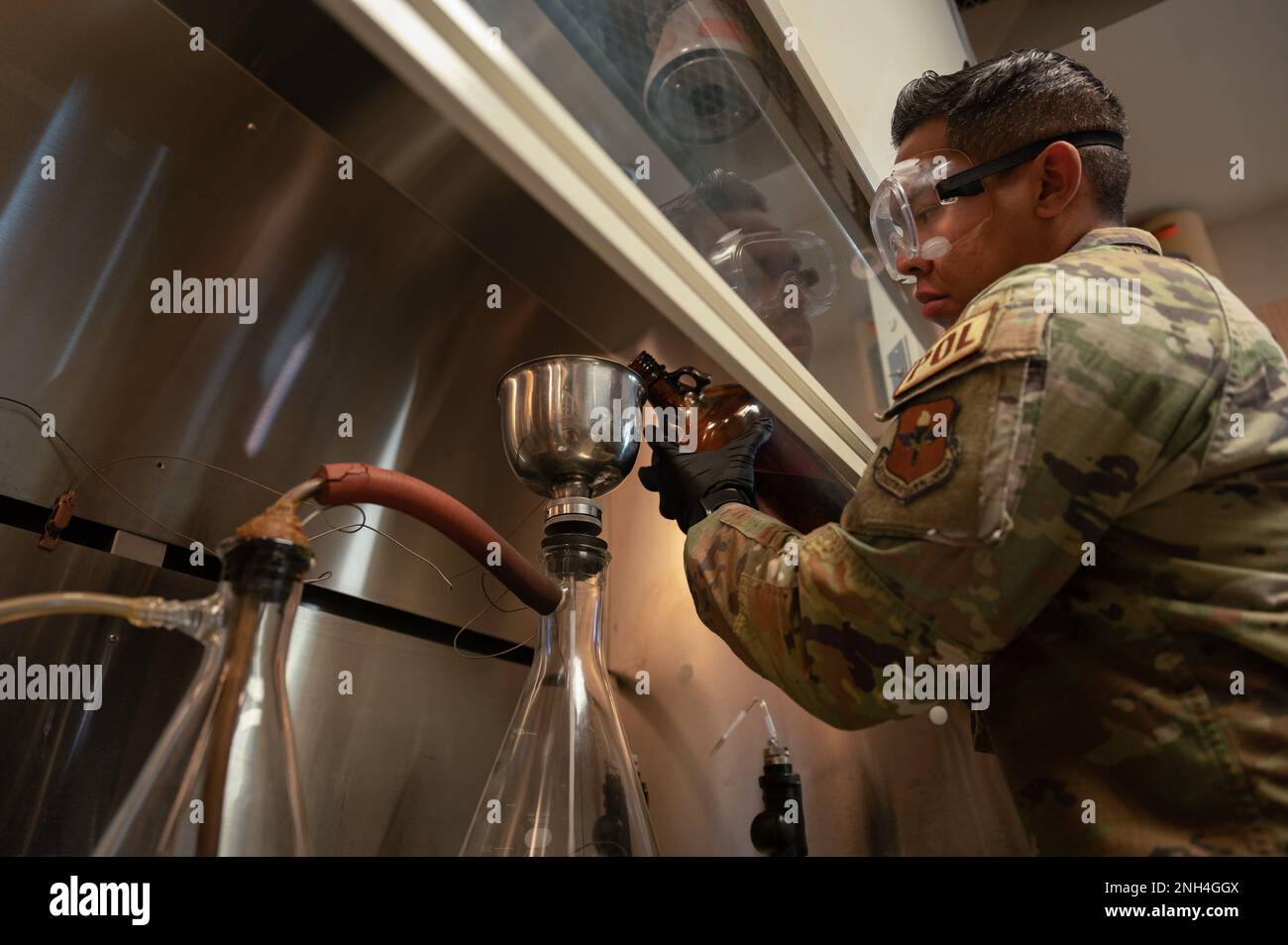 U.S. Air Force Staff Sgt. Austin Taitingfong, 49th Logistic Readiness ...