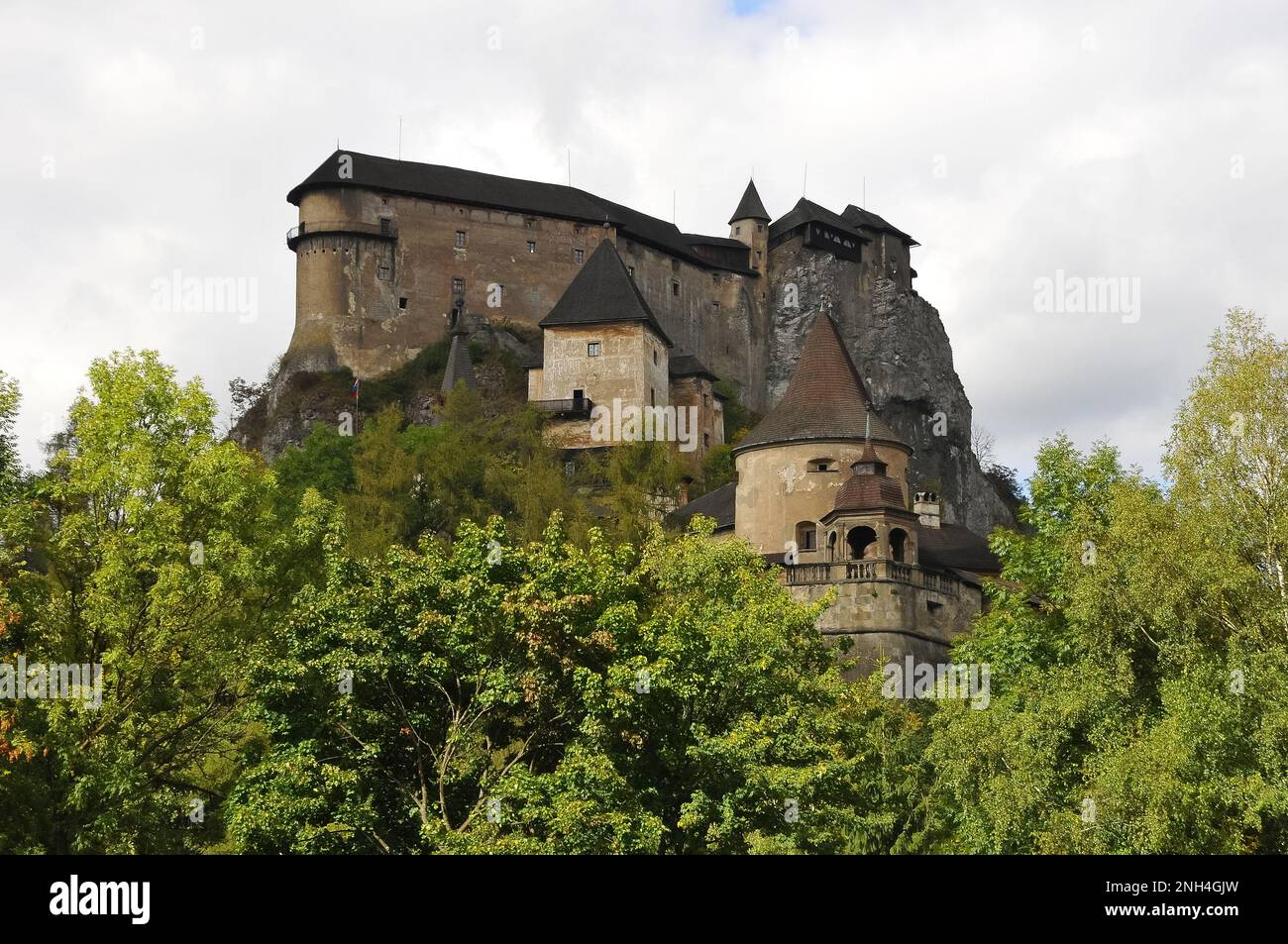 Orava Castle, Oravský hrad, Árva vára, Arwaburg, Slovakia, Slovensko ...