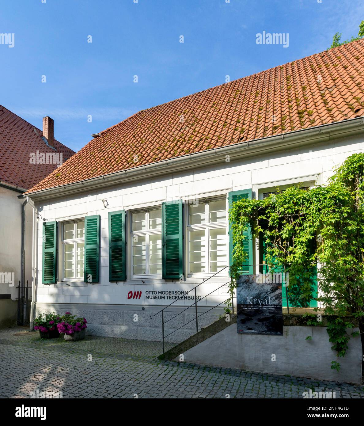 Otto Modersohn Museum at the Market, Tecklenburg, Muensterland, North ...