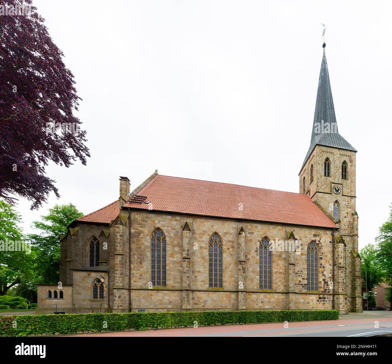 St. Petronilla Catholic Parish Church, Wettringen, Muensterland, North ...