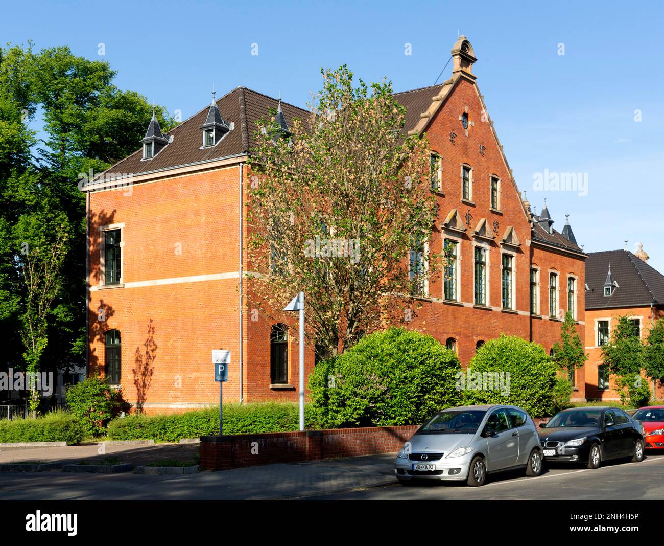 Worms University of Applied Sciences on the site of the former Prince Carl Barracks or Caserne ...