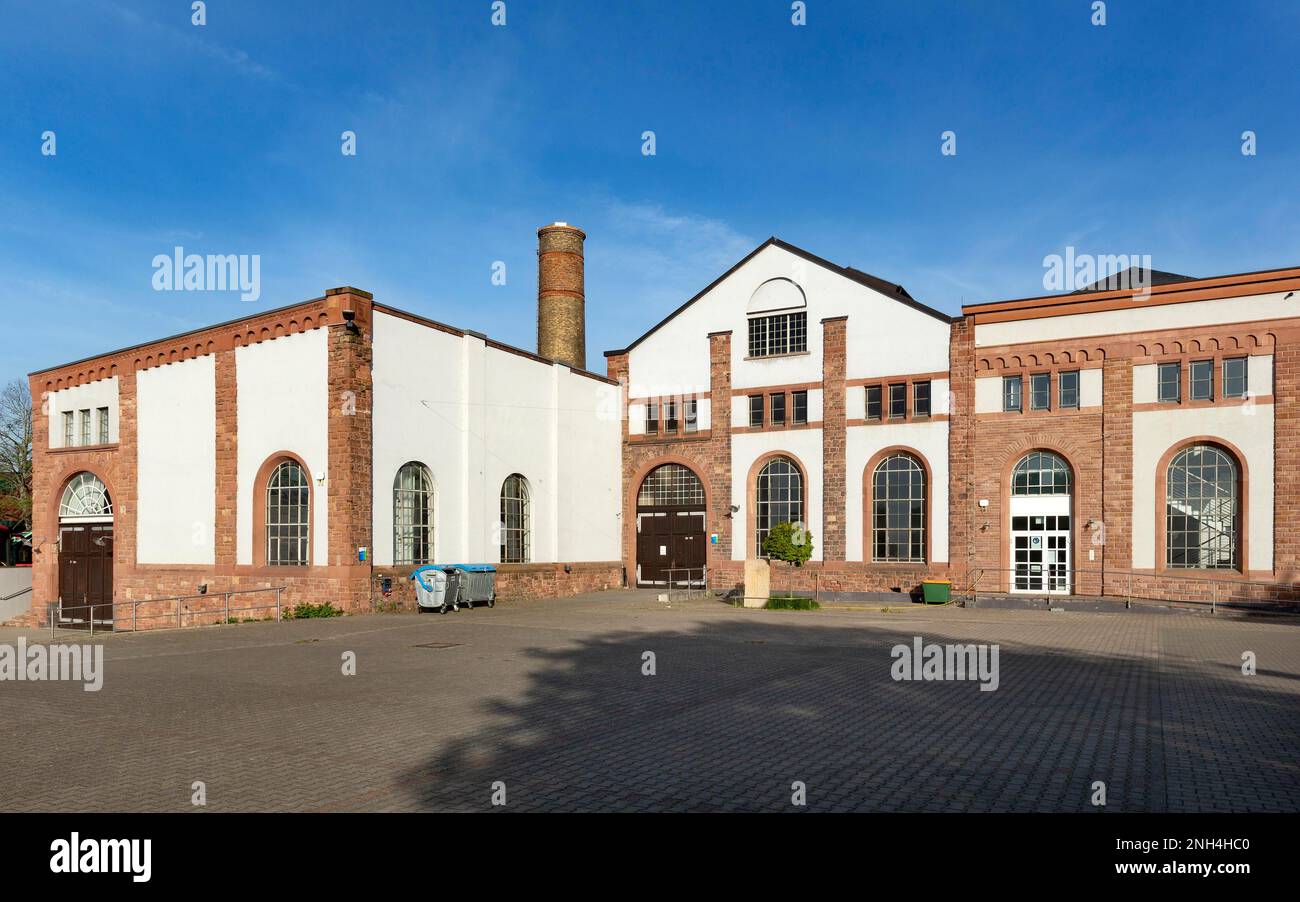 Old power station with turbine hall and boiler house, today a cultural ...