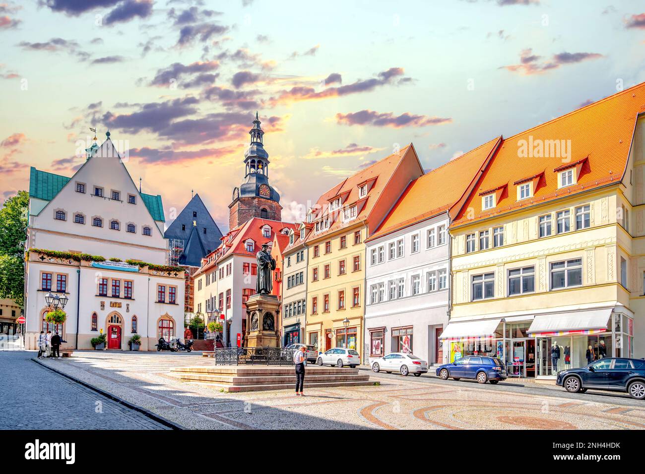 Luther memorial germany city eisleben hi-res stock photography and ...