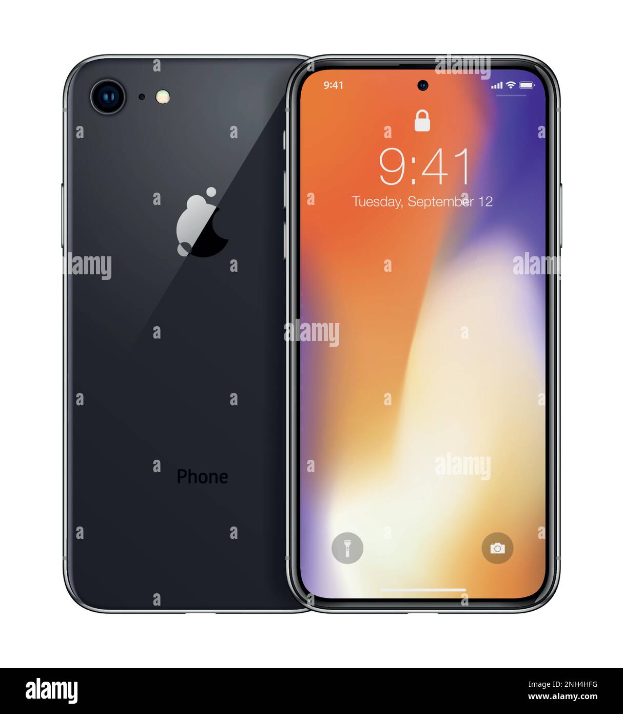 3d smartphone template for infographics, presentation or UI design ...