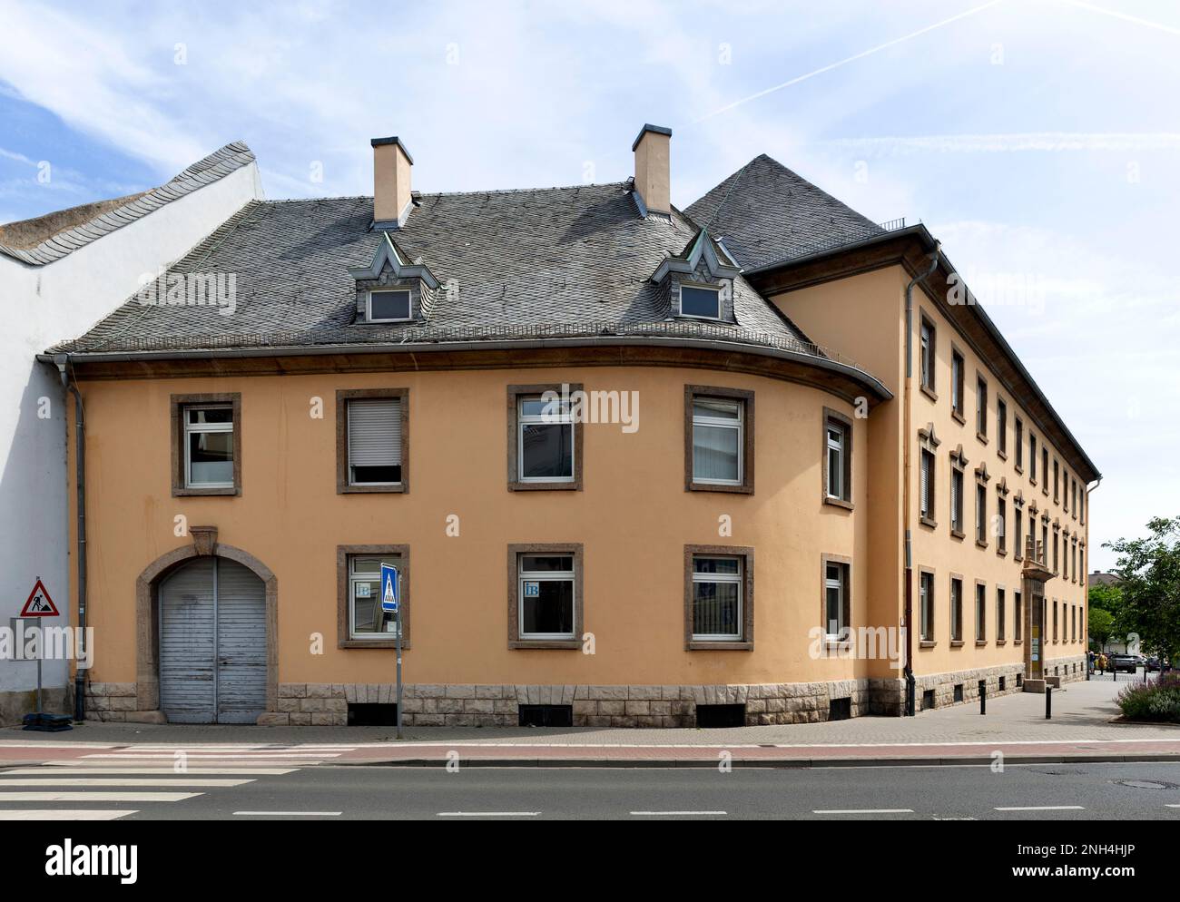 Main customs office, Worms, Rhineland-Palatinate, Germany Stock Photo ...