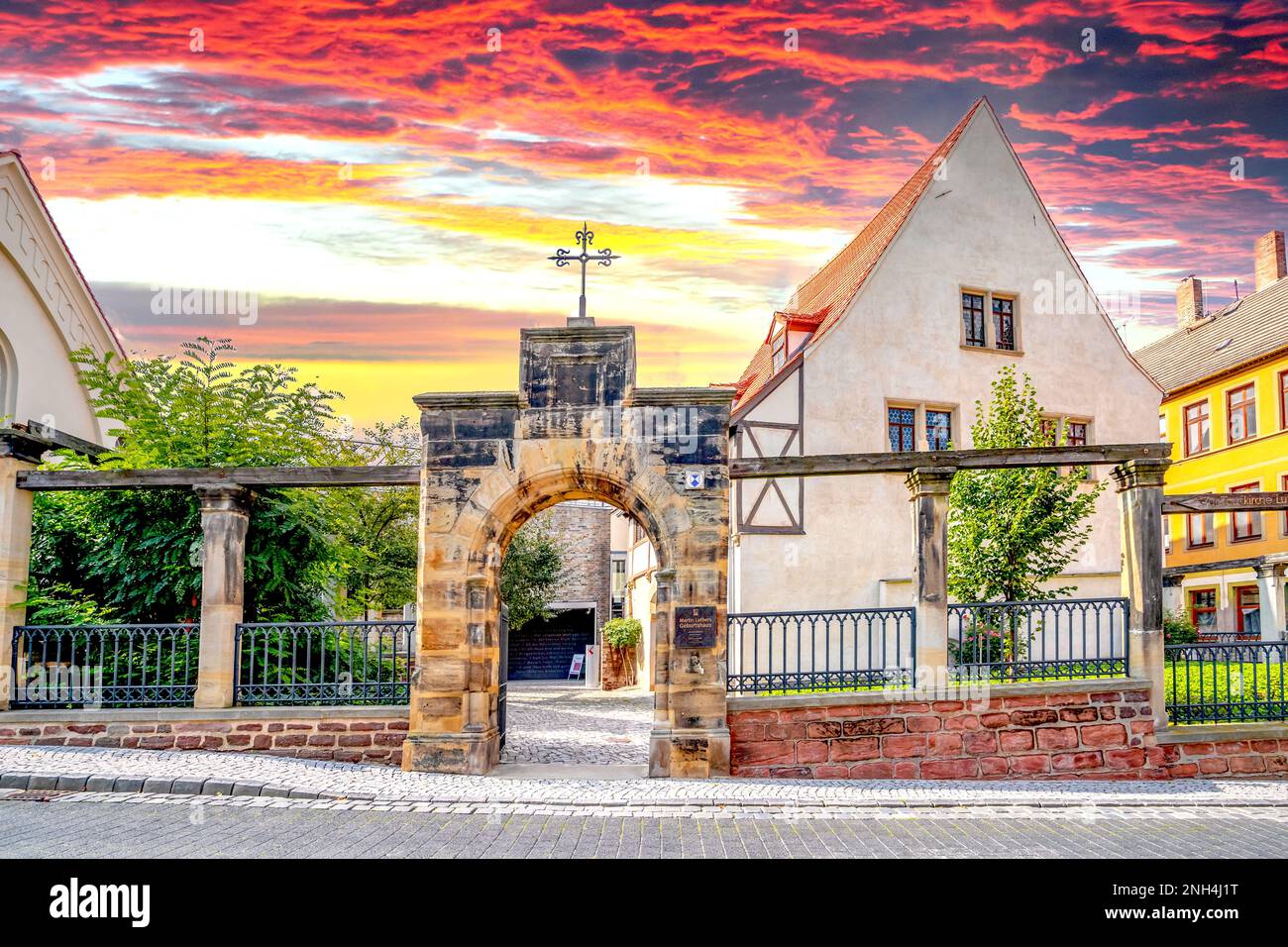 Luther memorial germany city eisleben hi-res stock photography and ...