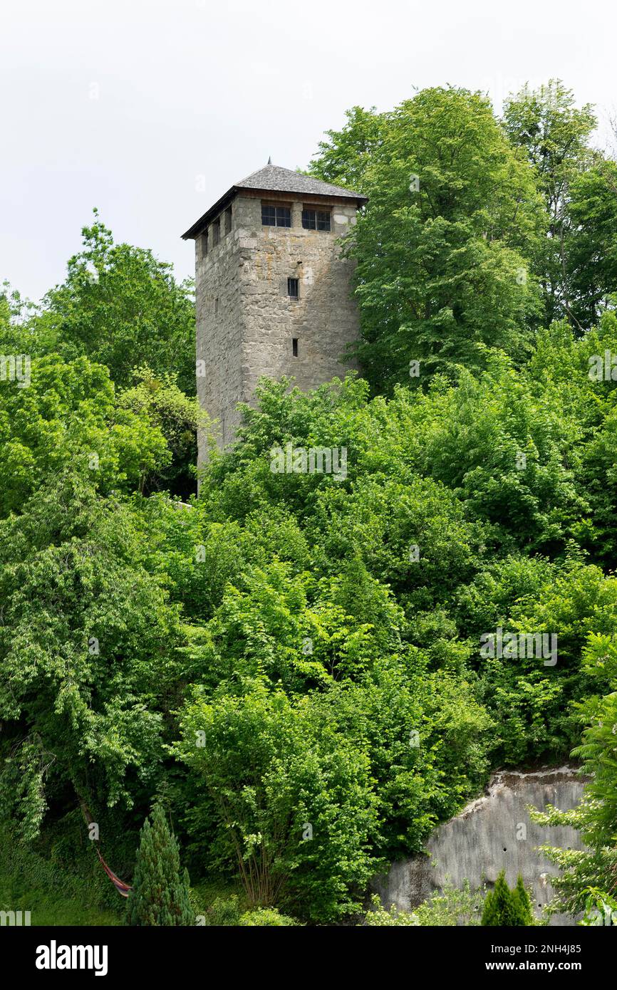 Powder Tower of the Medieval City Fortifications, Bad Reichenhall ...