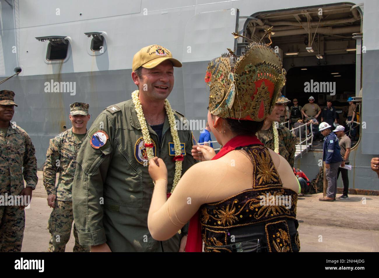 SURABAYA, INDONESIA (Dec. 12, 2022) – Capt. Daniel Keeler, commanding ...